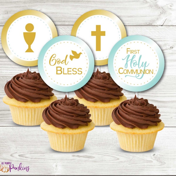 Communion Cupcake - Etsy