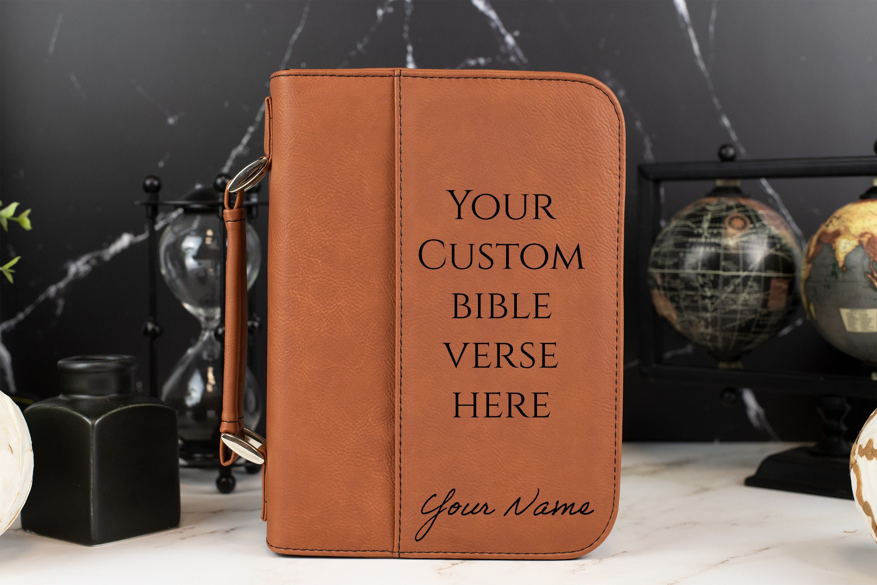 Custom Leather Bible Cover