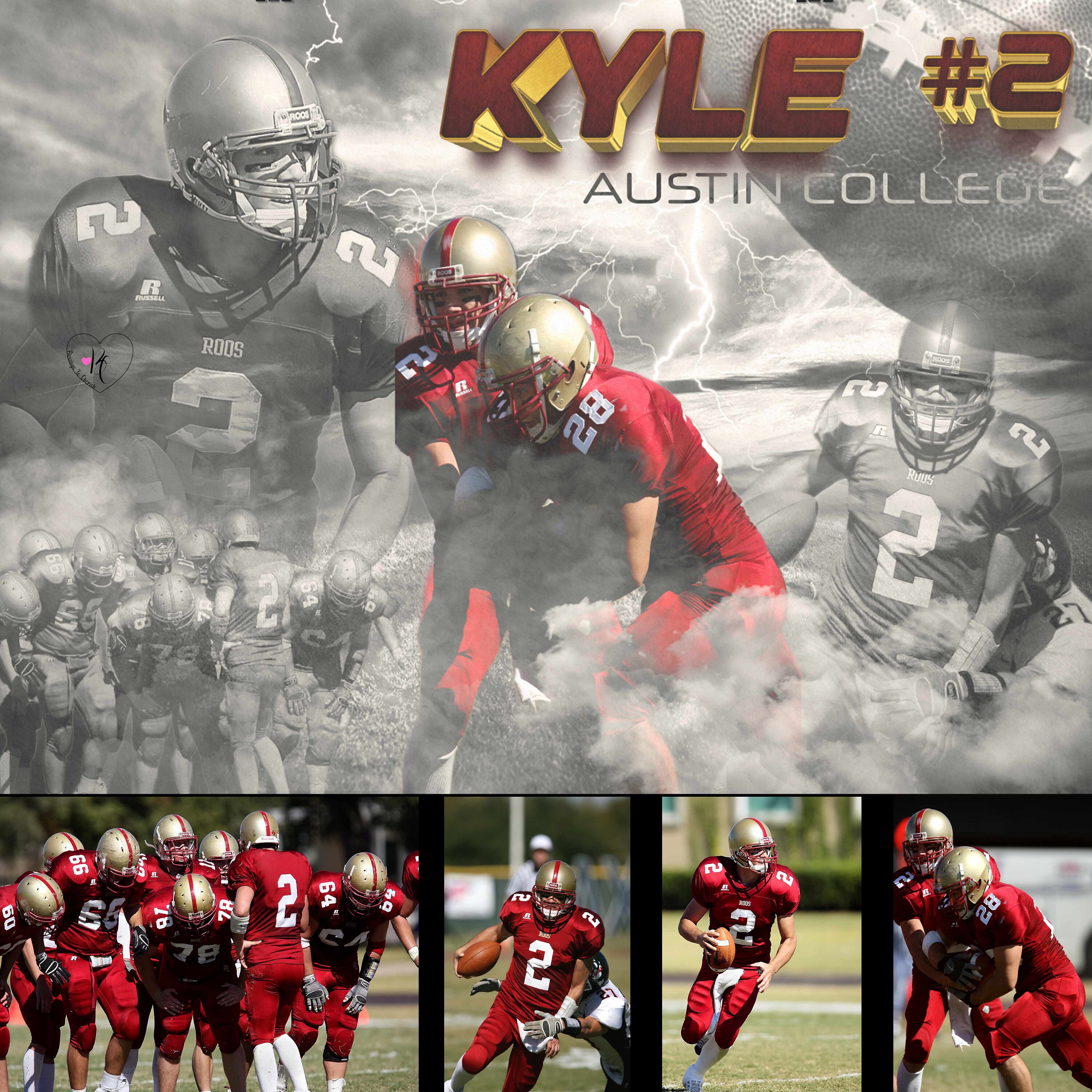 Custom Professional Football Poster From Photo With Matte Finish - Etsy