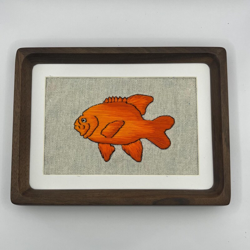 Garibaldi Fish - Etsy