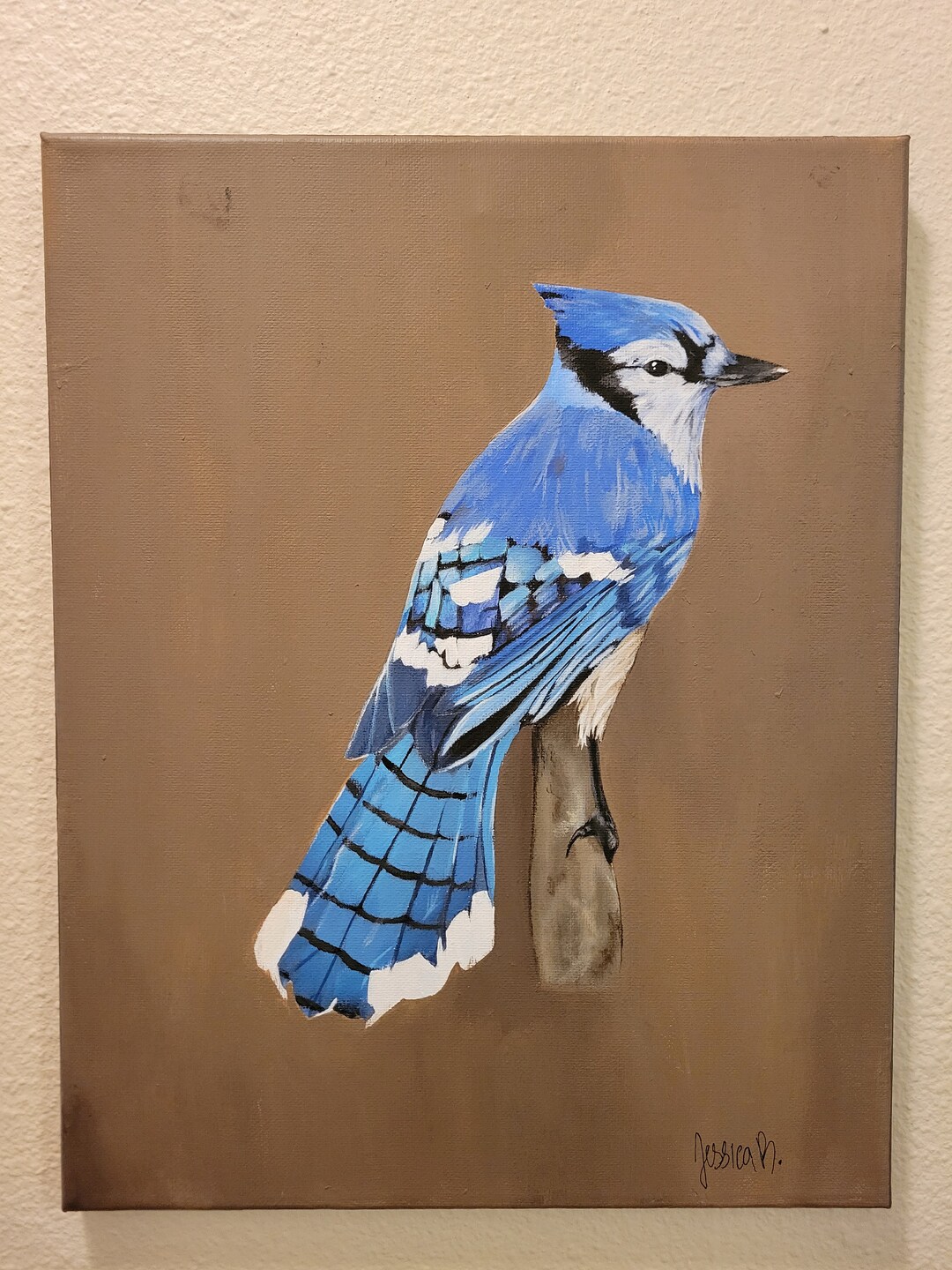 Ray Blue Jay - Etsy