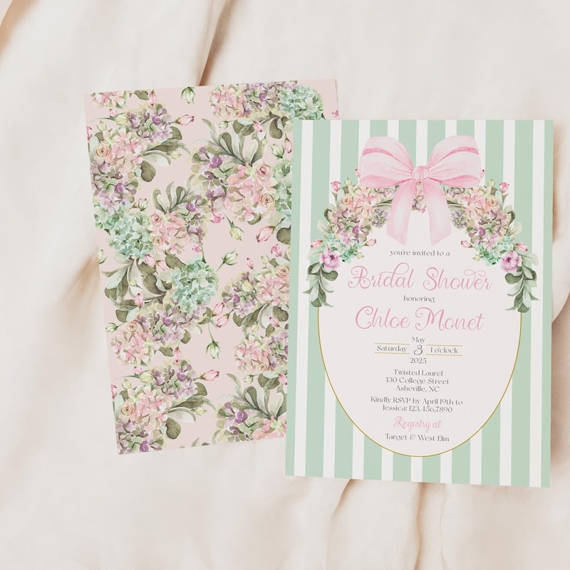 Shabby Chic Invites - Etsy