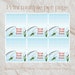 O-fish-ally One Food Label Card, Fishing Card Tent for Buffet Template ...