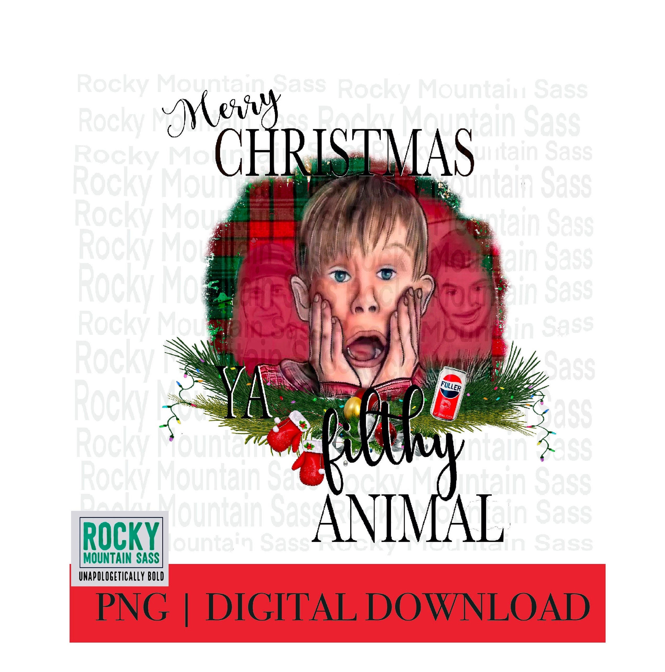 Merry Christmas Ya Filthy Animal Home Alone