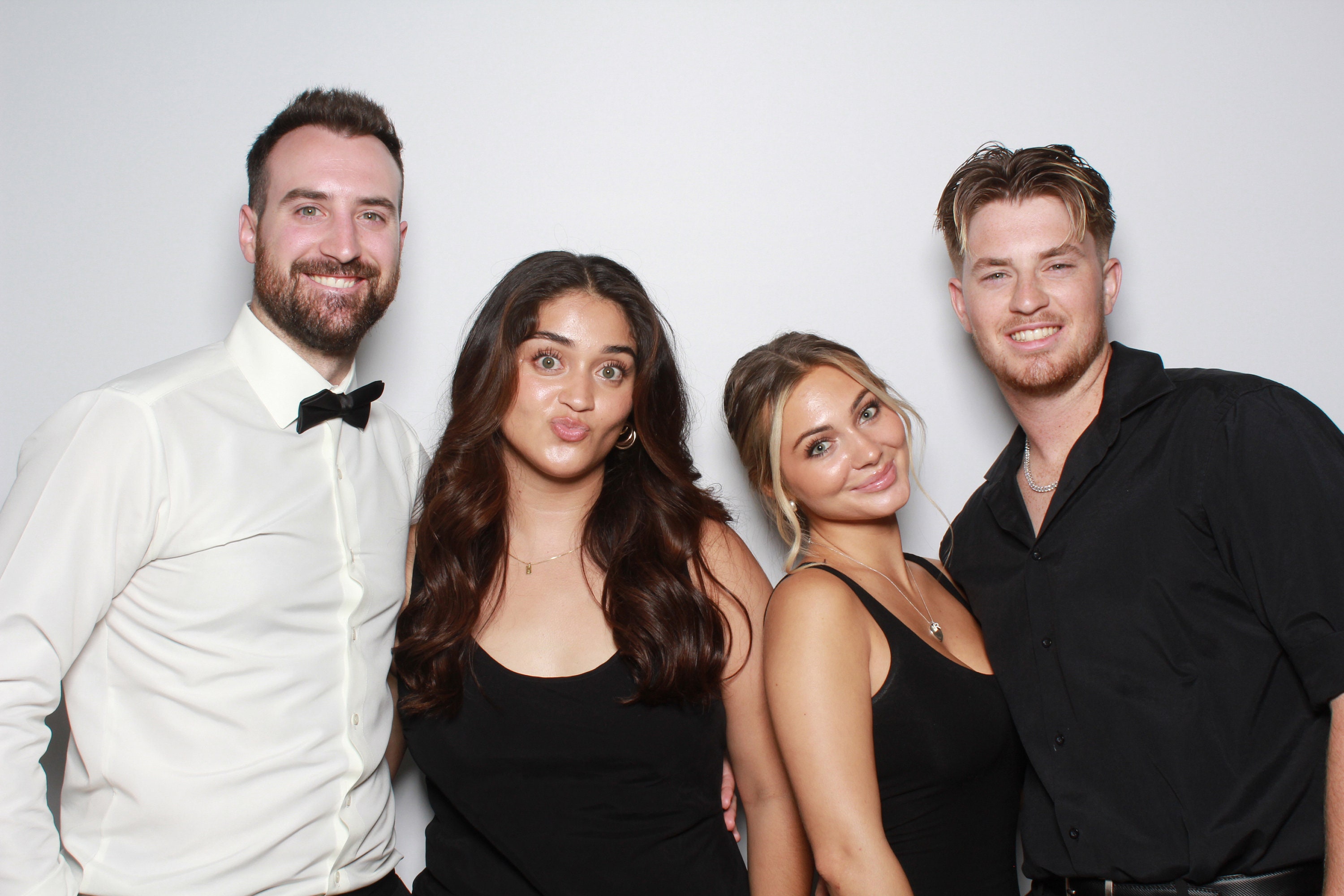 Black and White Photo Booth Glam Filter Droplets With Smoothing ...