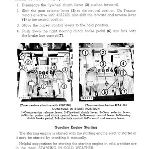 Caterpillar 933 Traxcavator Operation and Maintenance Instructions - Etsy