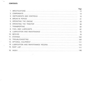 Yanmar Tractor Operation Manual YM 140, YM140D, YM147 and YM147D - Etsy