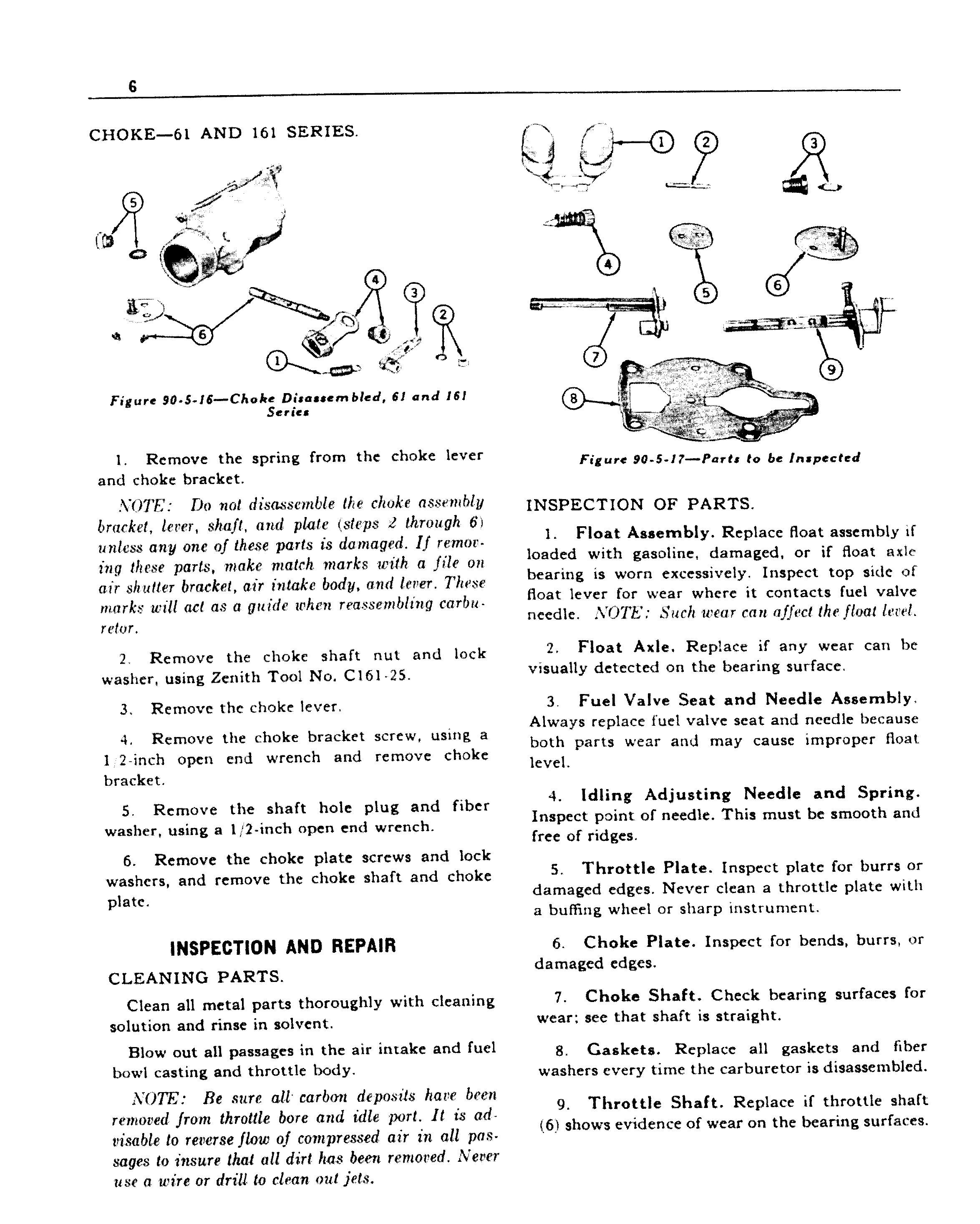 Zenith Series 61, 68 and 161 Carburetor Manual - Etsy
