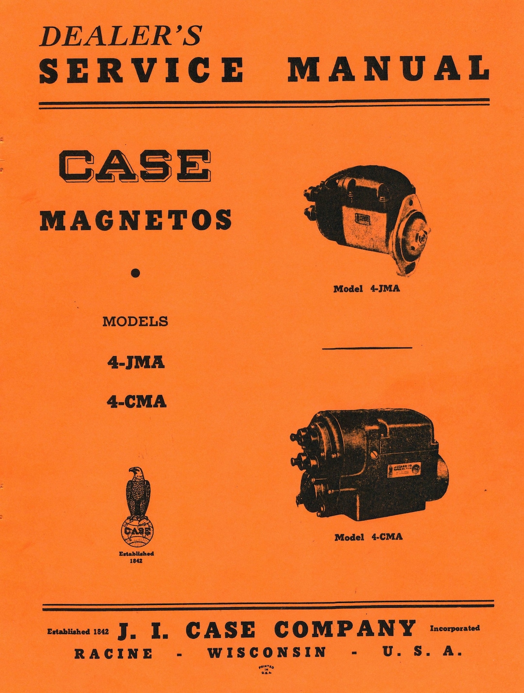 Case Magneto Service Manual - Etsy