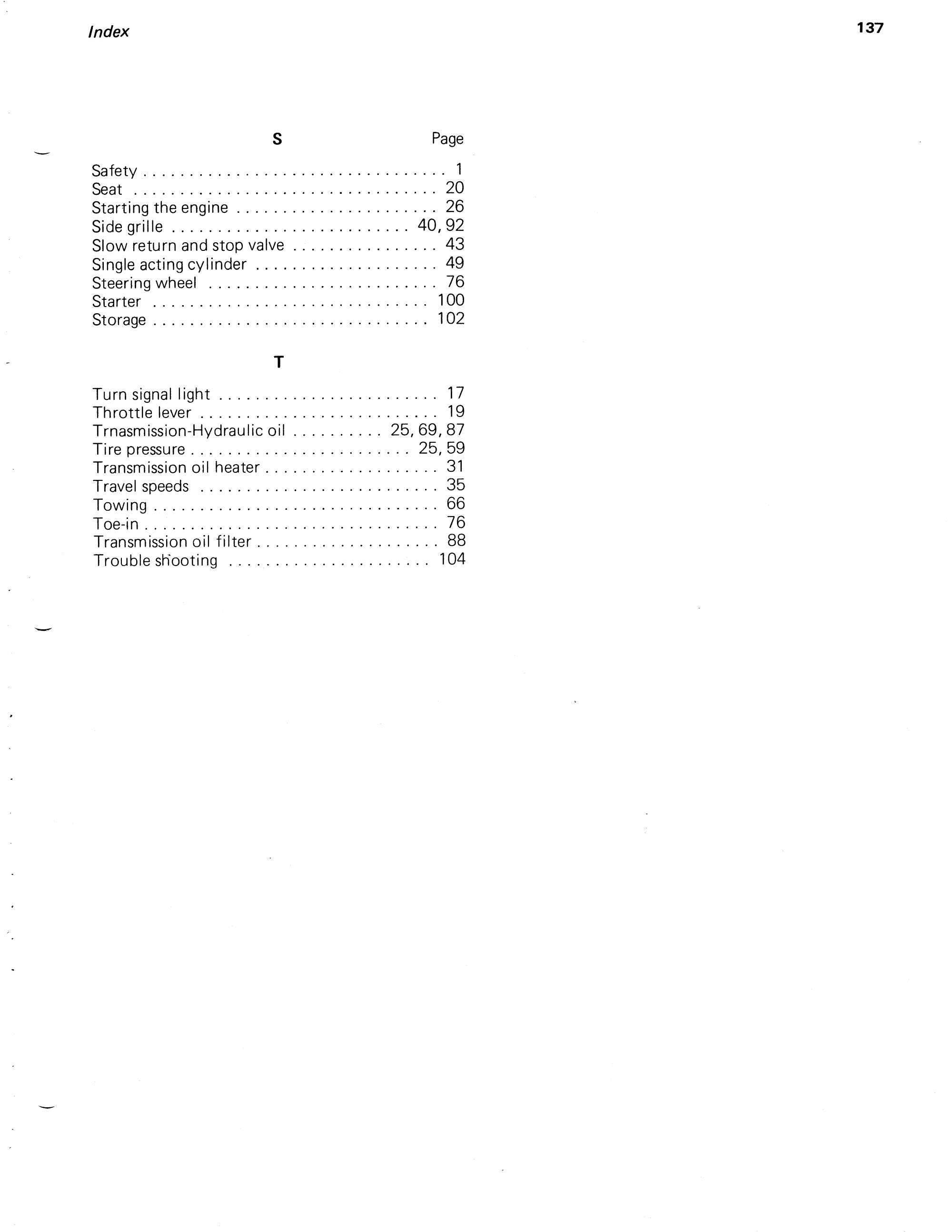 Yanmar Tractor Operation Manual YM 140, YM140D, YM147 and YM147D - Etsy
