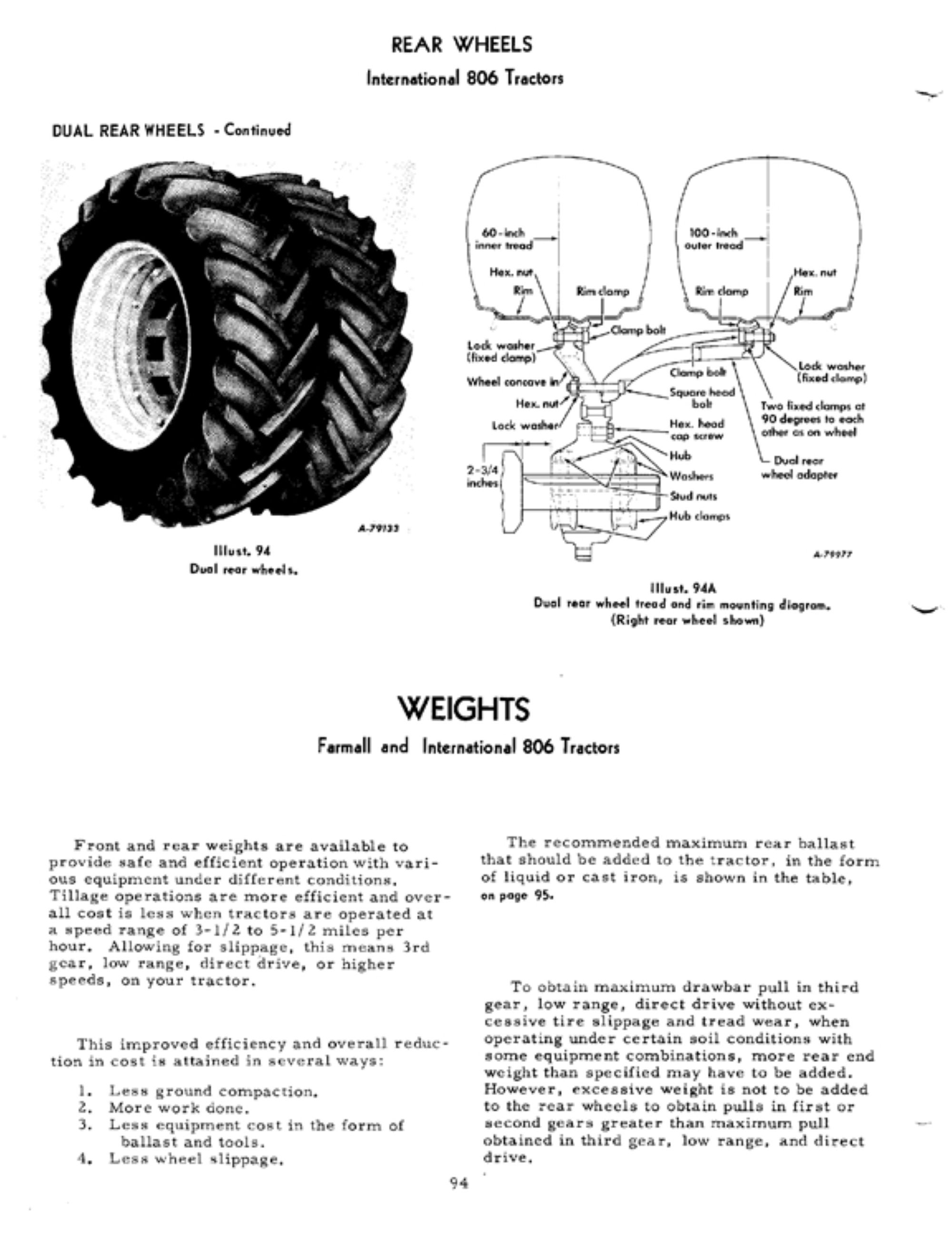 International 806 Tractor Operator's Manual - Etsy