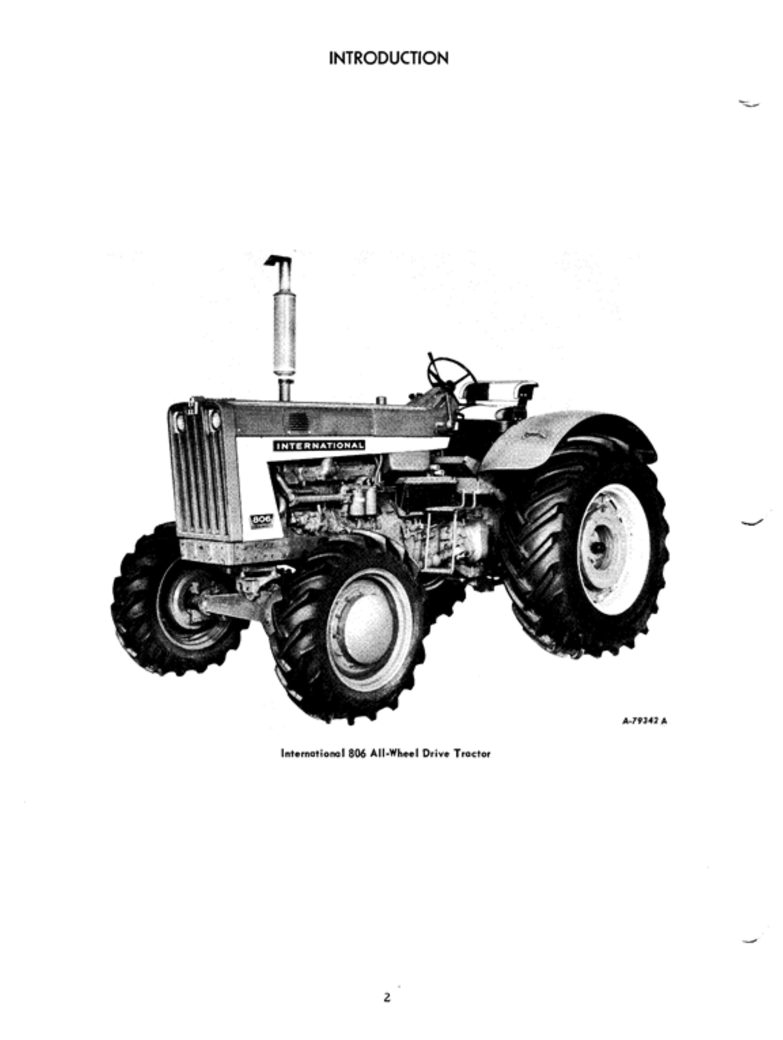 International 806 Tractor Operator's Manual - Etsy