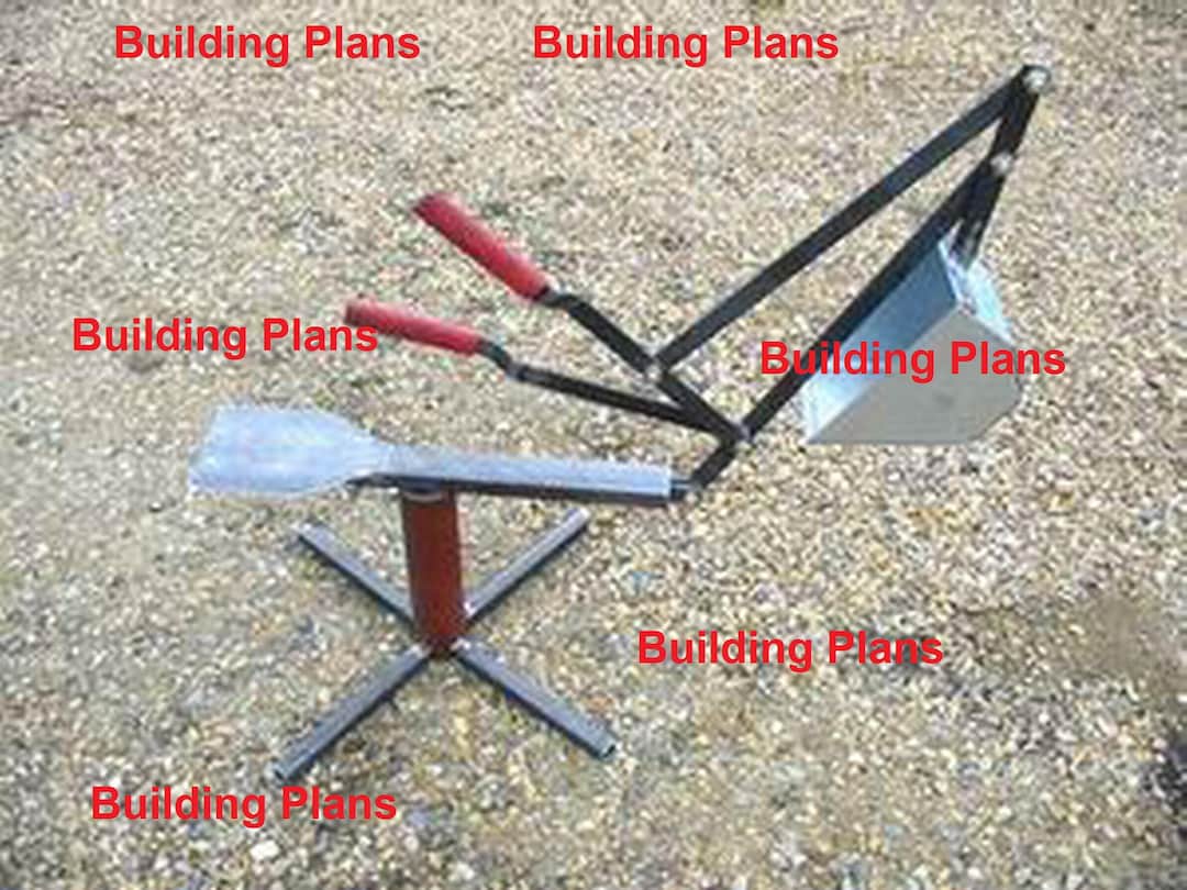 Toy Backhoe Sand Digger Beach Toy BUILDING PLANS - Etsy