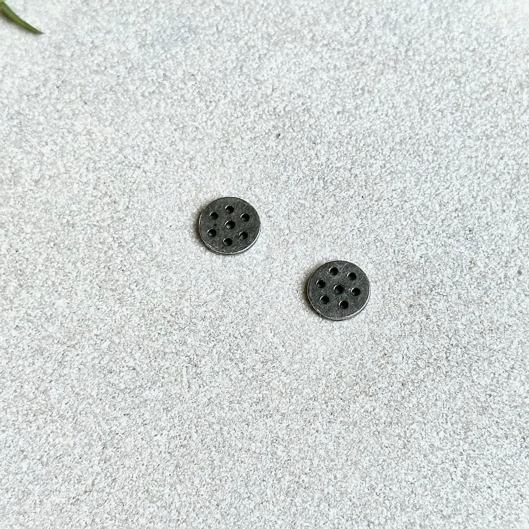 John Bead, Fringe Spacer Discs 8mm Antique Pewter, Tierracast, Quantity ...