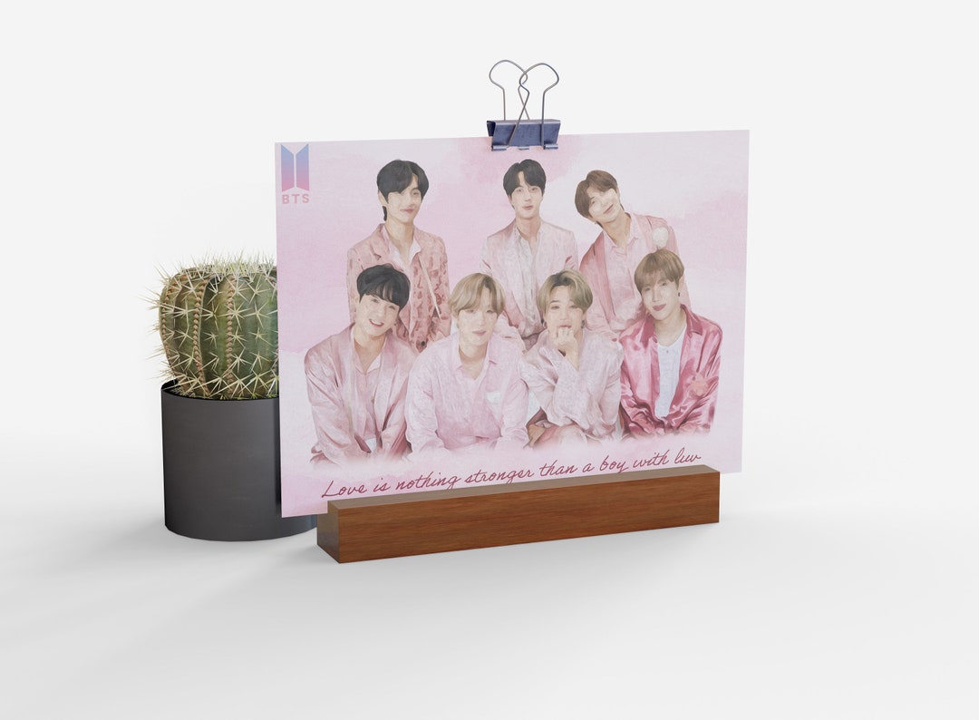 BTS Card - Digital Download - Boy With Luv - Etsy