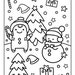 30 Christmas Coloring Pages for Kids - Etsy Canada