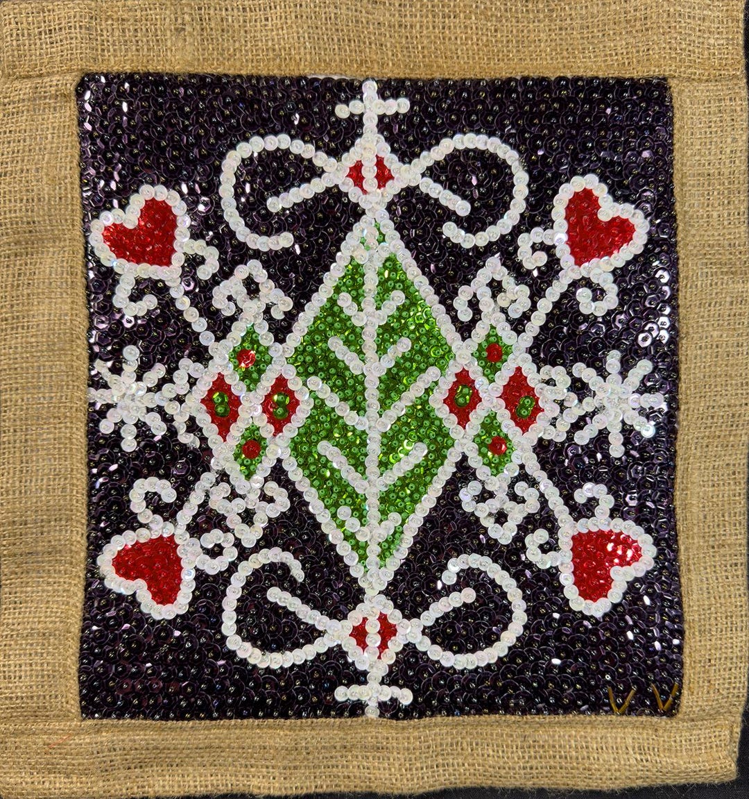 Ayizan Voodoo Flag veve by Valentin Valris - Etsy