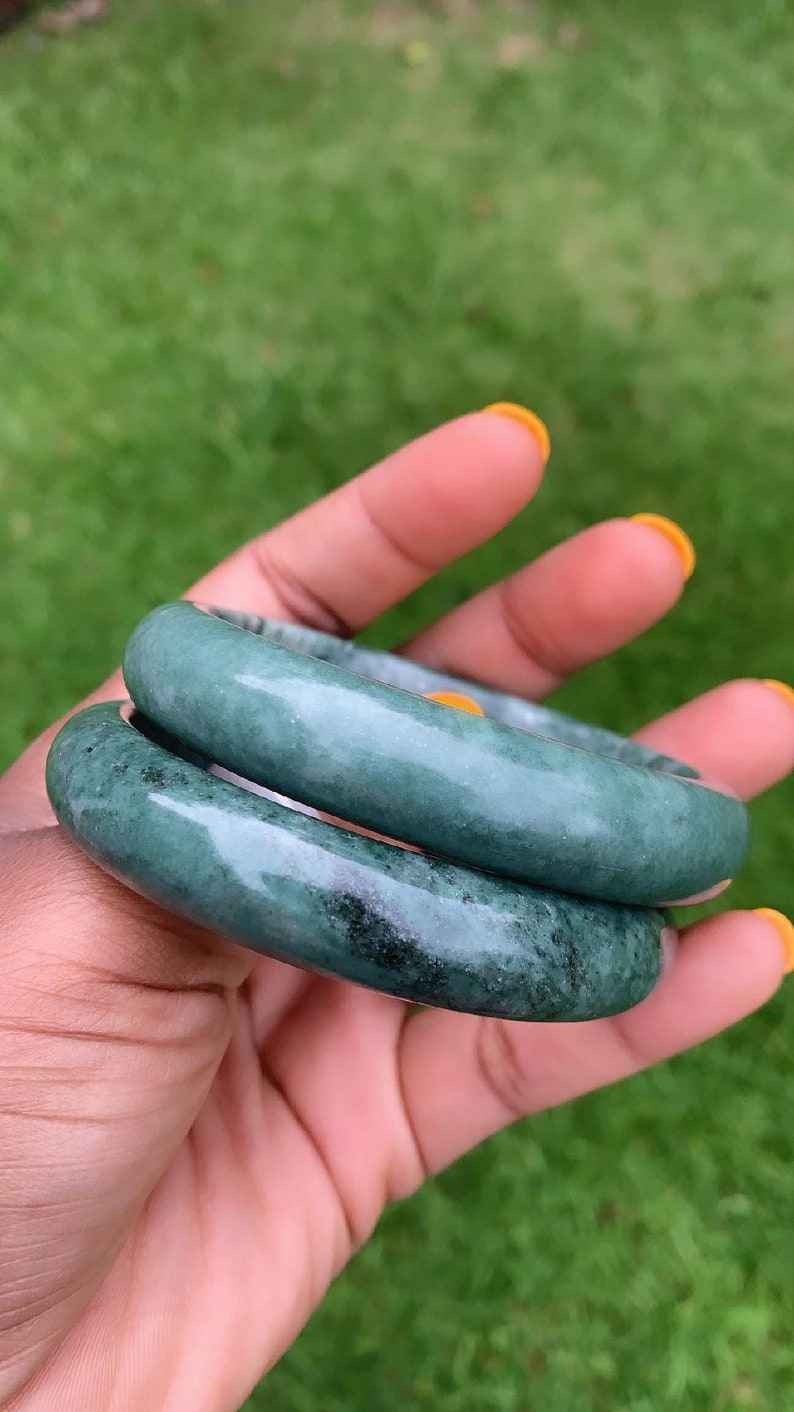 Genuine Jadeite Bangles - Etsy