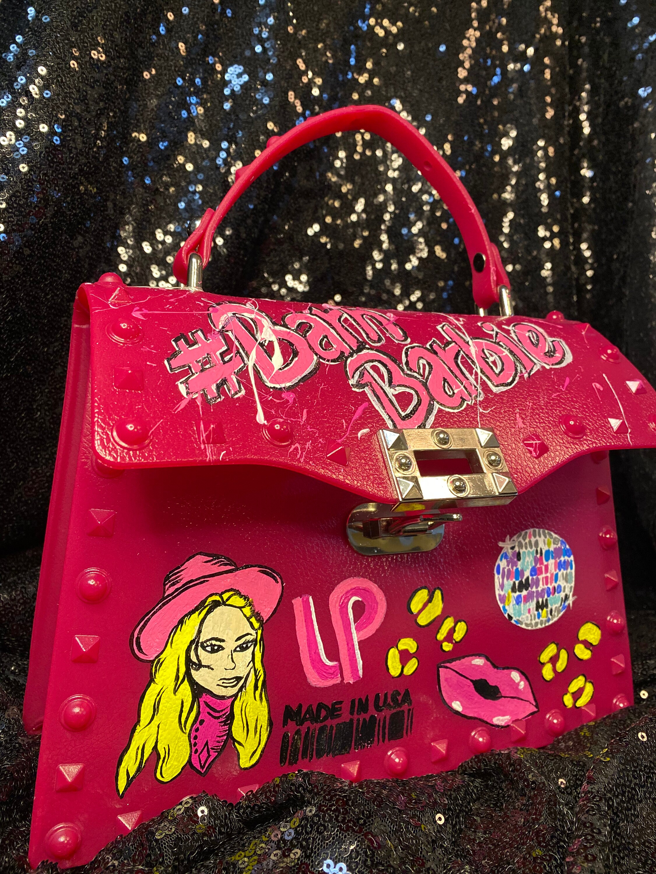 Custom Painted Purse// Example of Work Above // Custom to Every Order ...