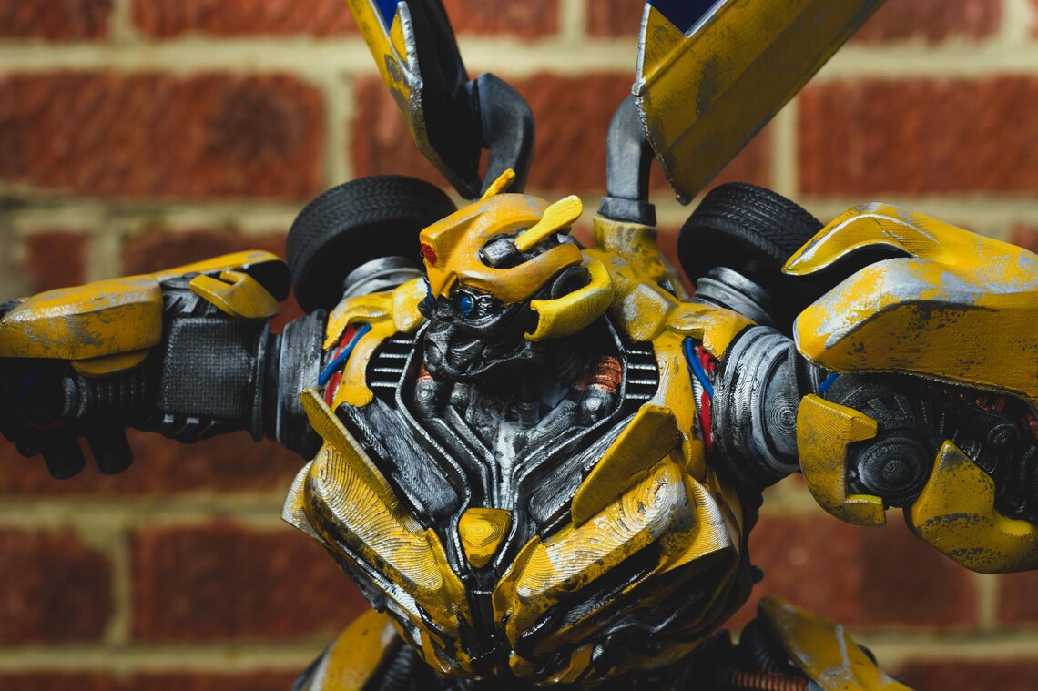 Transformers Bumble Bee -3D Printed,collectors Model - Painted - 51,5 ...