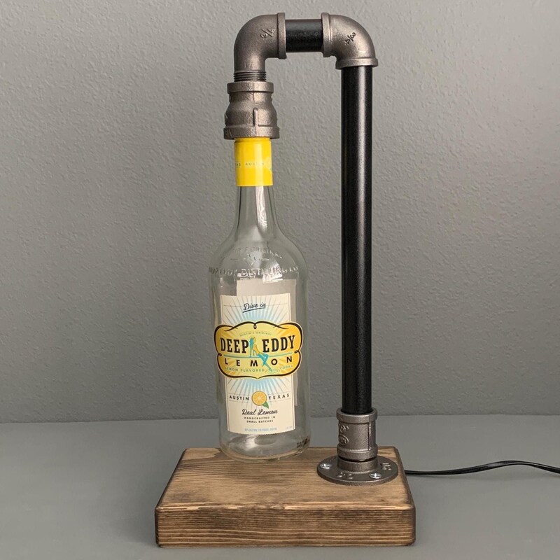 Alcohol Bottle Lamp - Etsy