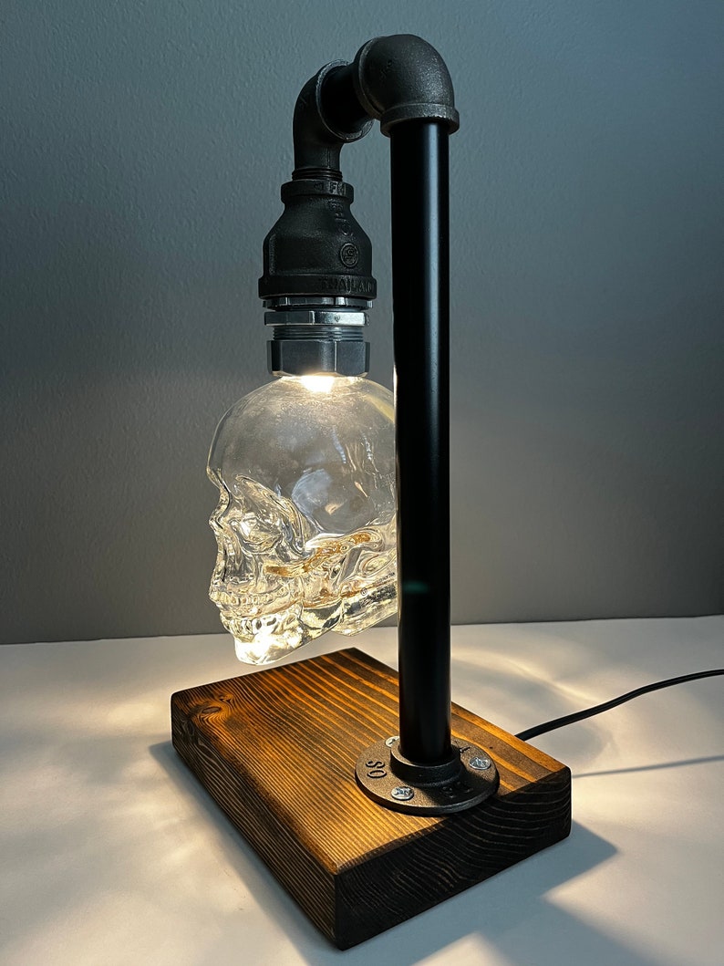 Crystal Head Vodka Lamp Skull Lamp Skull Decor Skull Light - Etsy