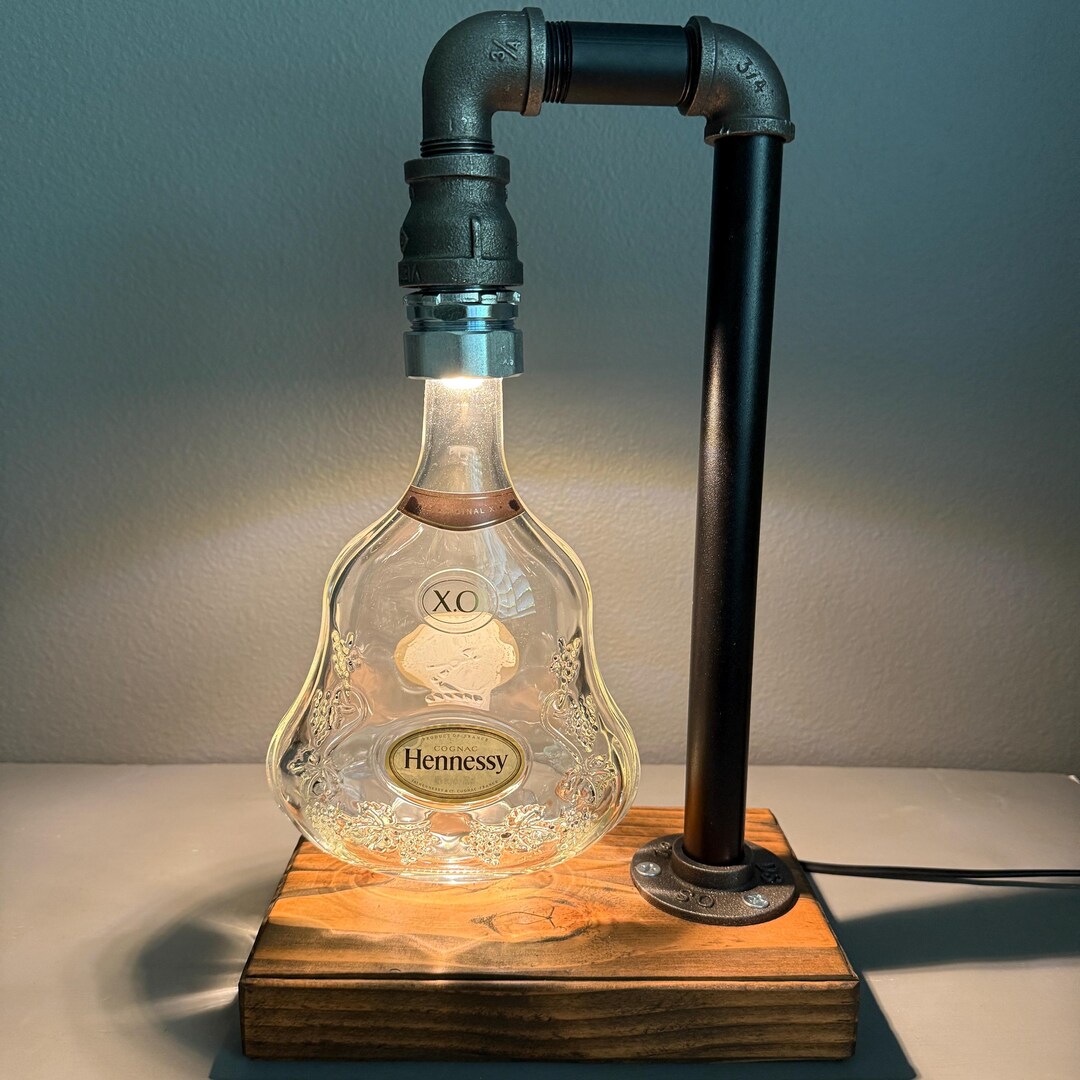 Hennessy XO Lamp, Cognac Gift, Hennessy Cognac, Liquor Bottle Light ...