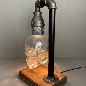 Crystal Head Vodka Lamp, Skull Lamp, Skull Decor, Skull Light, Vodka ...