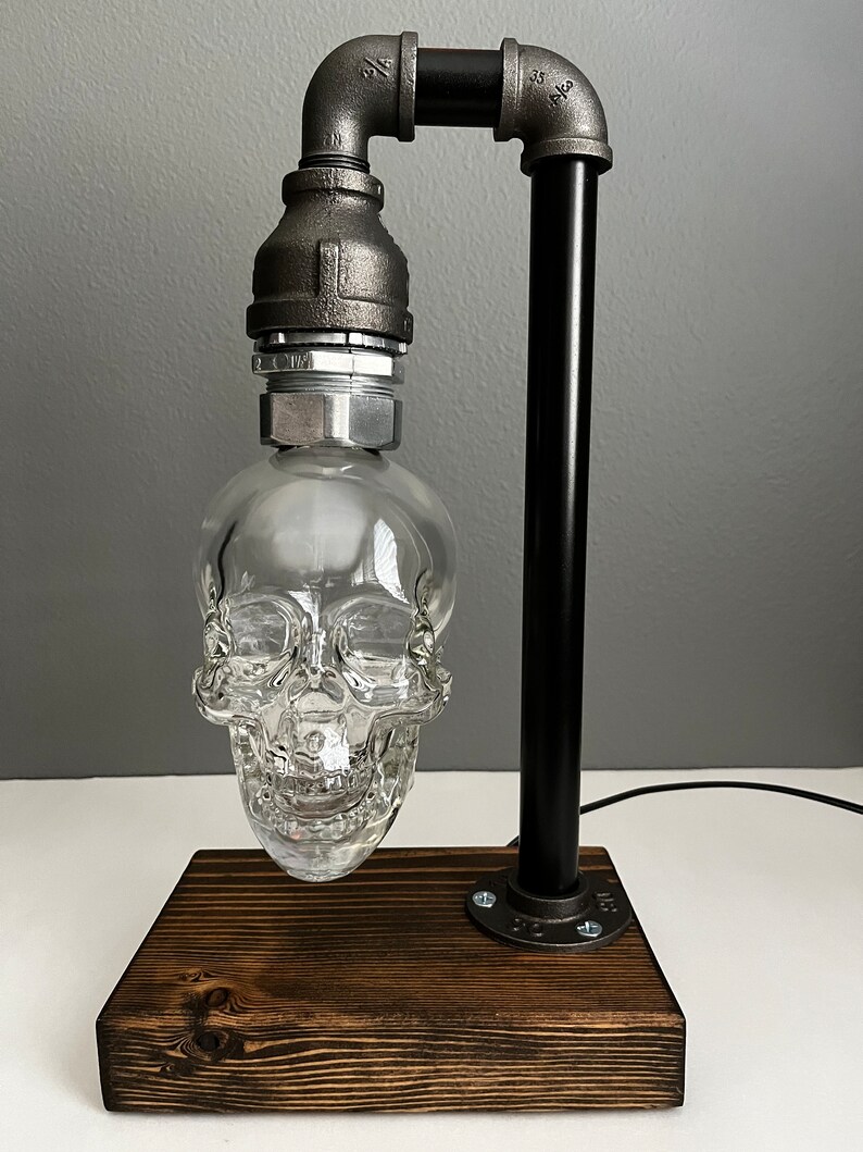 Crystal Head Vodka Lamp Skull Lamp Skull Decor Skull Light - Etsy