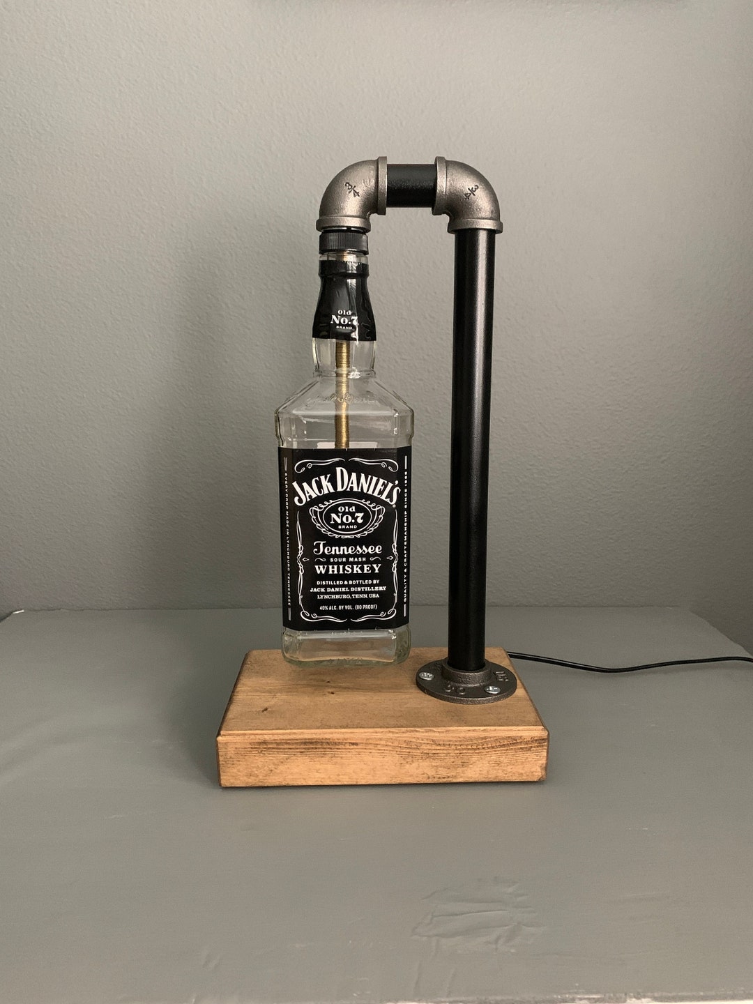 Jack Daniel's Lamp, Old No 7, Jack Daniel's Gift, Home Bar Accessories ...