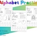 Alphabet Review Morning Work Practice, Kindergarten, Preschool, ABC ...