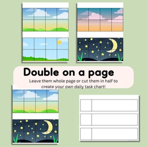 Daily Routine Task Cards, Homeschool Schedule, Toddler Schedule, Stay ...