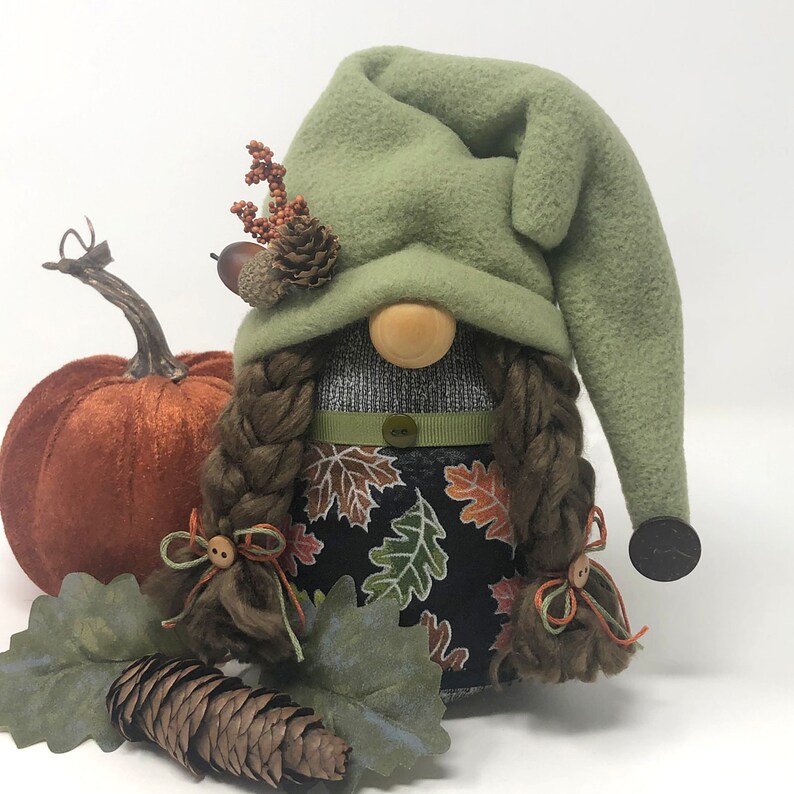 Female Gnome Fall Gnomes Farmhouse Decor Autumn Decor - Etsy