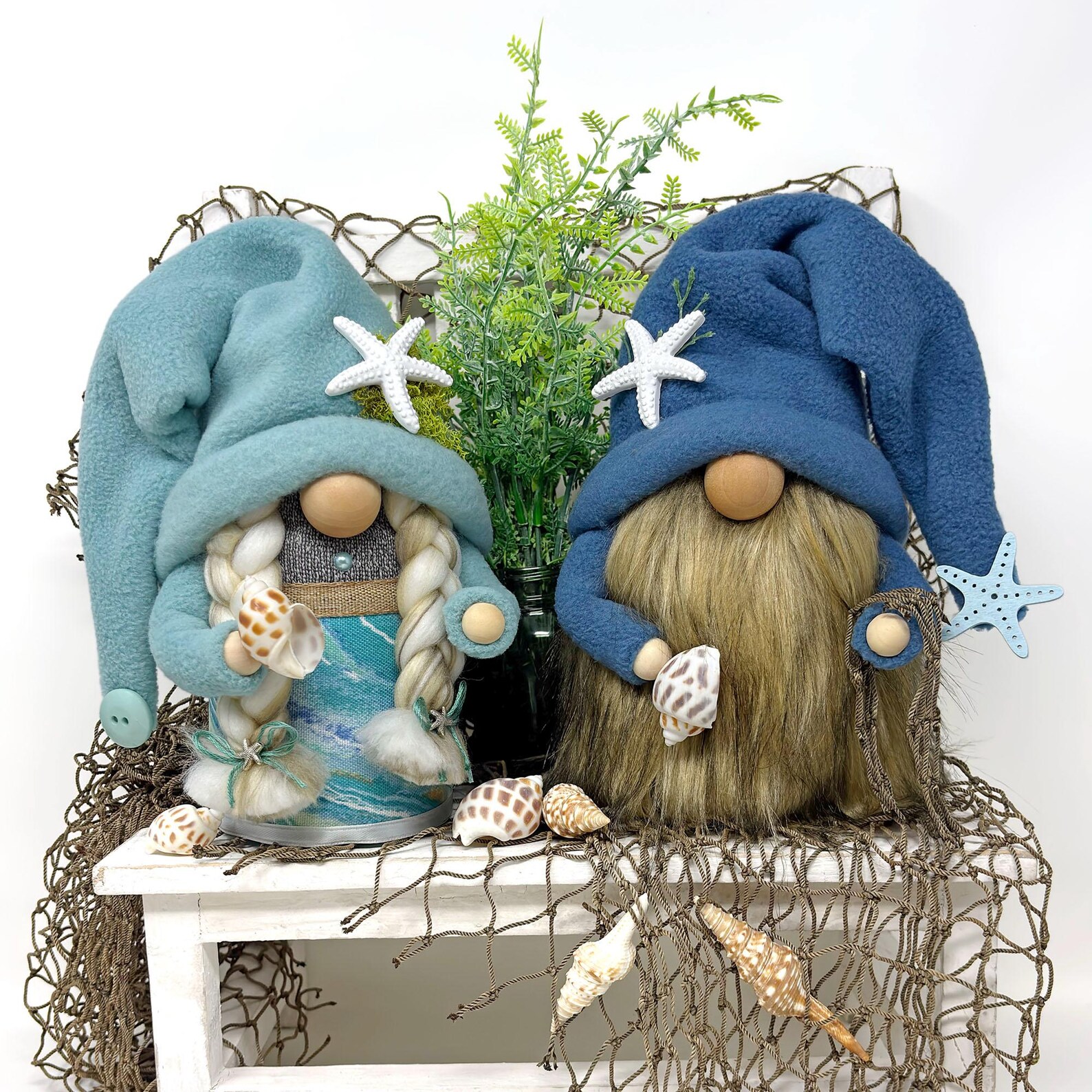 Female Beach Gnome | Nautical Decor, Beach House Decorations, Summer ...