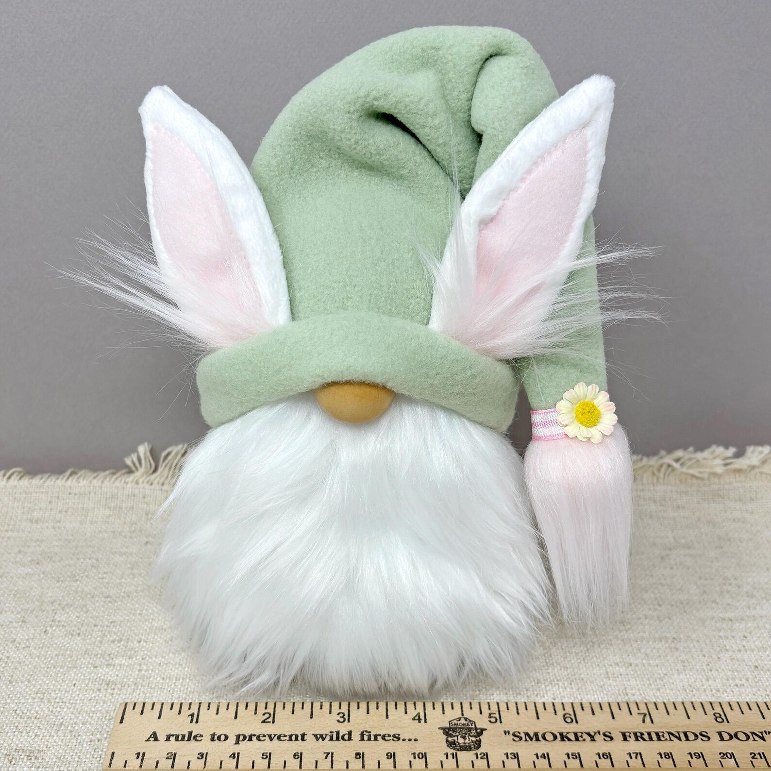 Bunny Gnome | Easter Gnome, Spring Gnome, Easter Decorations, Handmade ...