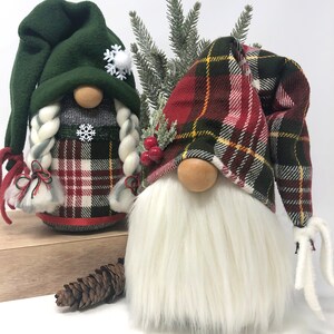 Holiday Gnome Couple | Christmas Gnome Family, Gnome Decor, Christmas ...