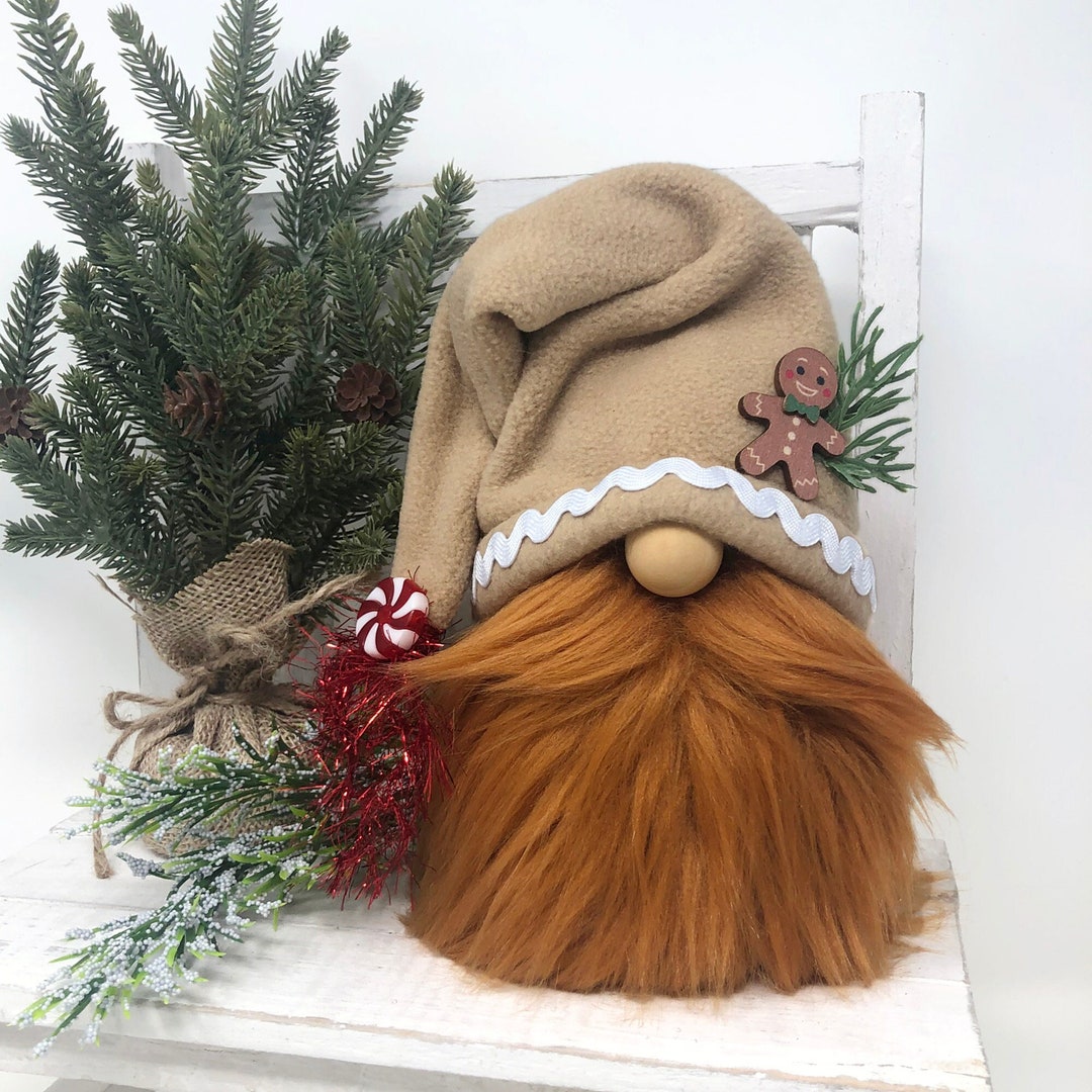 Gingerbread Gnome | Holiday Gnome Decor, Tomte, Christmas Gnome - Etsy