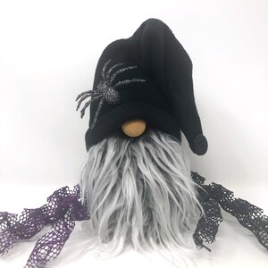 Halloween Gnome Couple Fall Home Decor, Witch Gnome, Goth Gnomes - Etsy