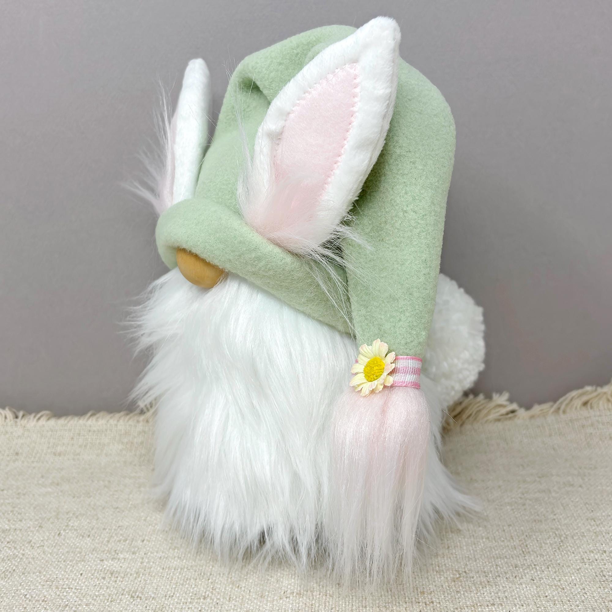 Bunny Gnome | Easter Gnome, Spring Gnome, Easter Decorations, Handmade ...