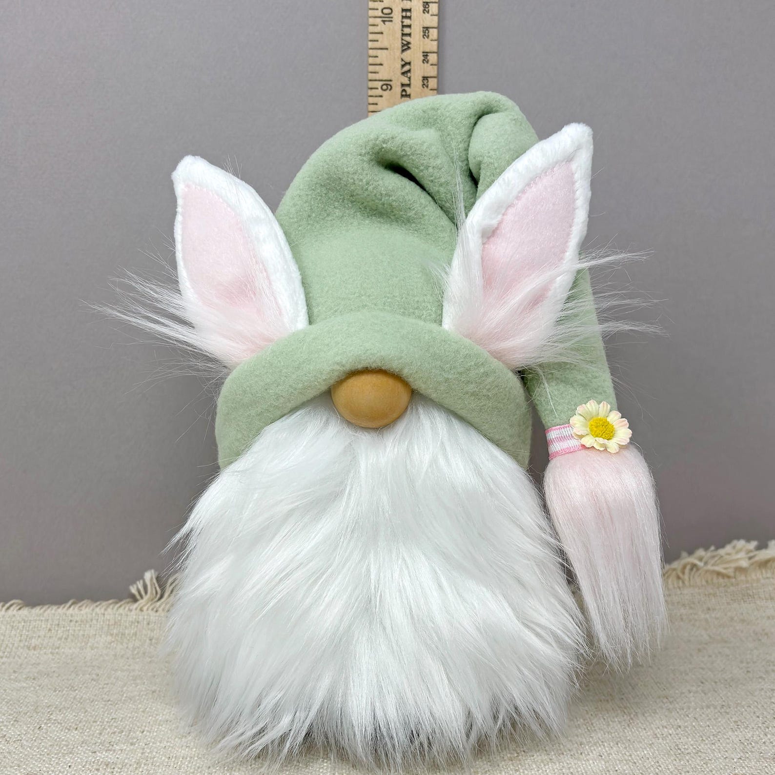 Bunny Gnome | Easter Gnome, Spring Gnome, Easter Decorations, Handmade ...
