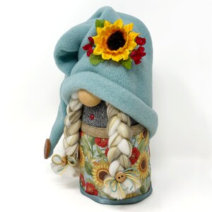 Summer Sunflower Gnome | Female Gnome, Summer Gnome Decor, Handmade ...