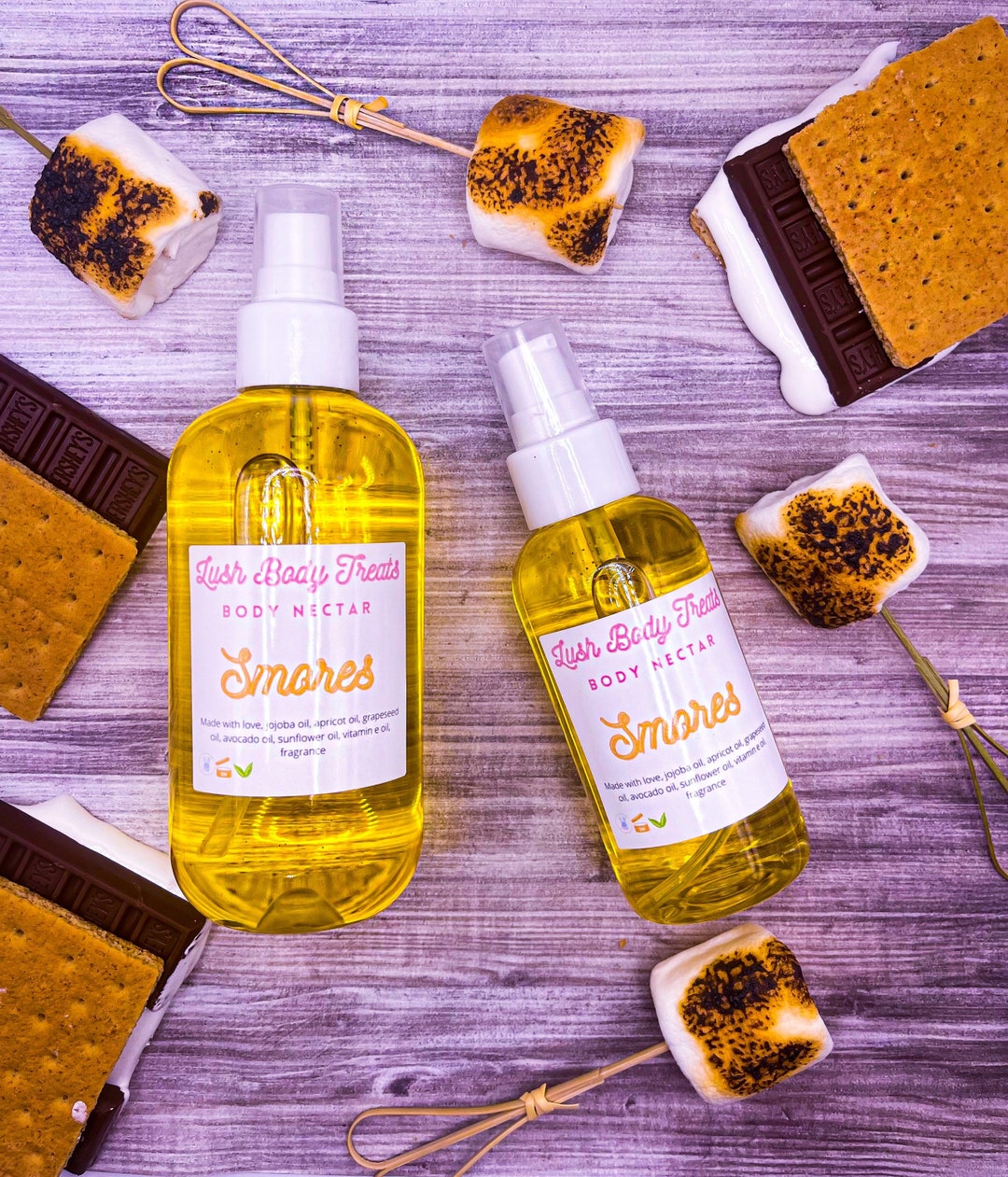 Smores Body Nectar - Etsy