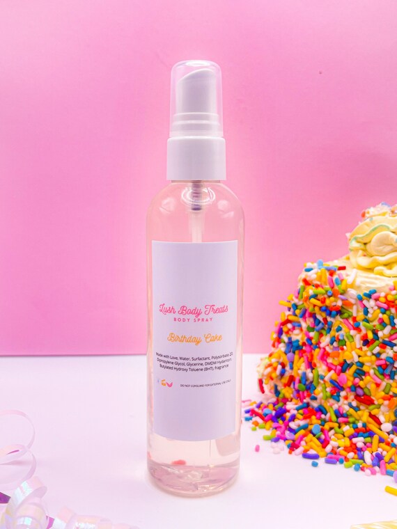 Birthday Cake Body Spray - Etsy