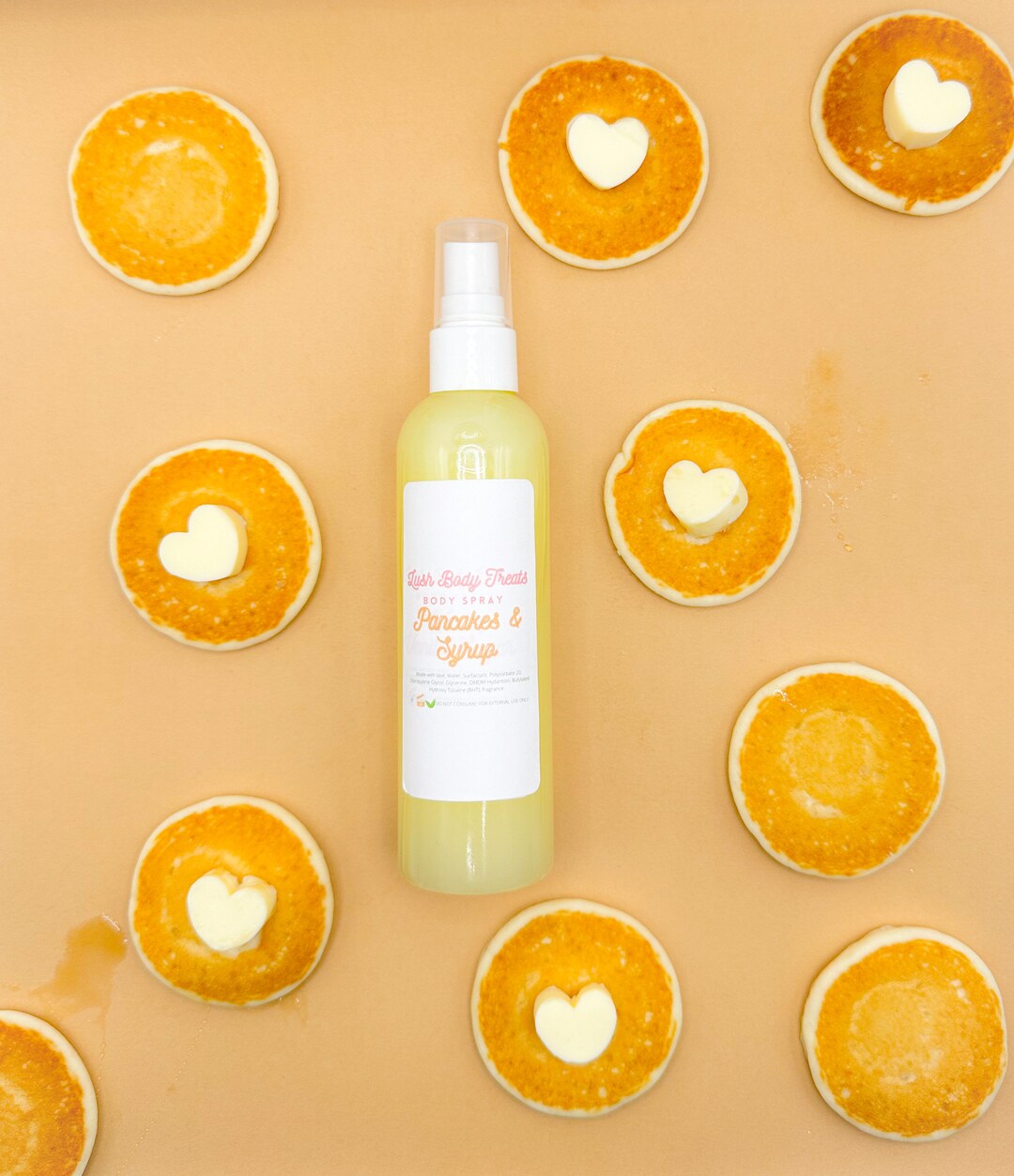 Pancakes and Syrup Body Spray - Etsy