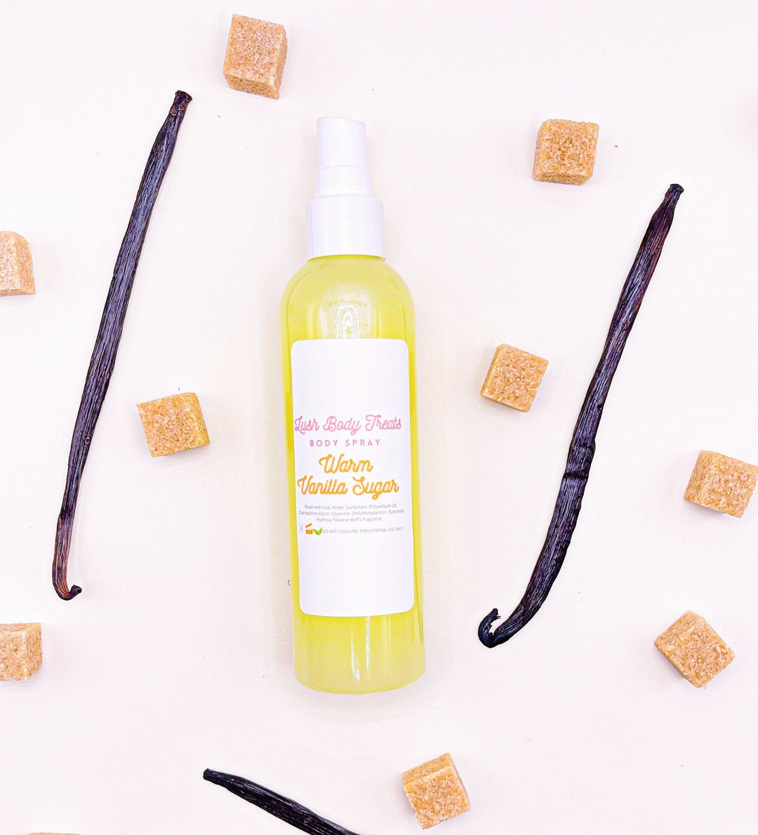 Warm Vanilla Sugar Body Spray - Etsy