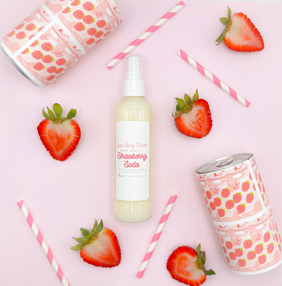 Strawberry Soda Body Spray - Etsy