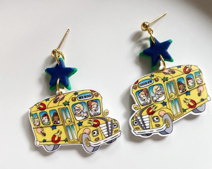 TEACHER EARRINGS | Back to School | Clay Earrings | Dangle Earrings ...