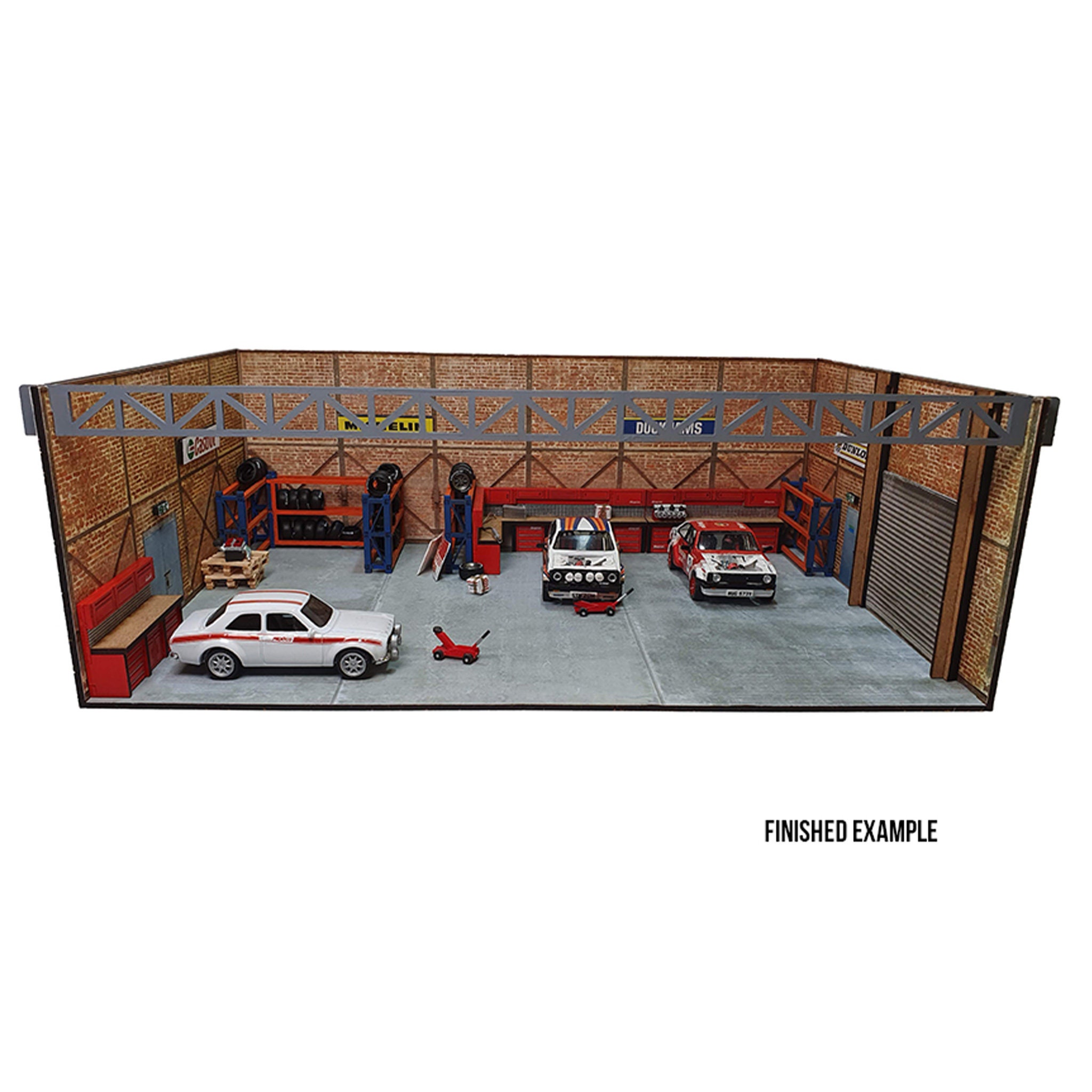 The Engineer 1/64th Scale Display Garage Kit for Diecast Cars - Etsy