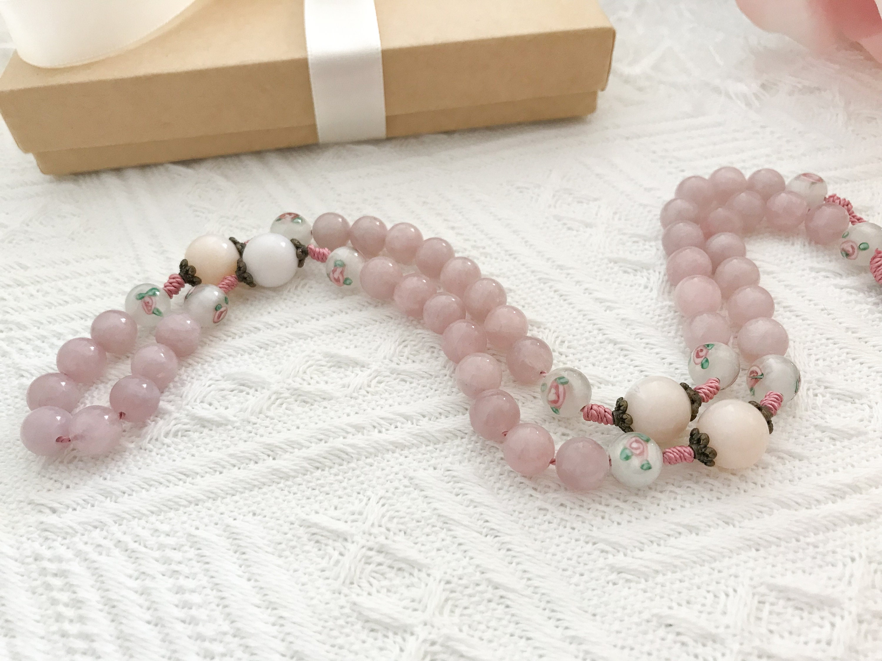 Mystical Rose Rosary Rosa Mystica Handmade Heirloom Rosary - Etsy