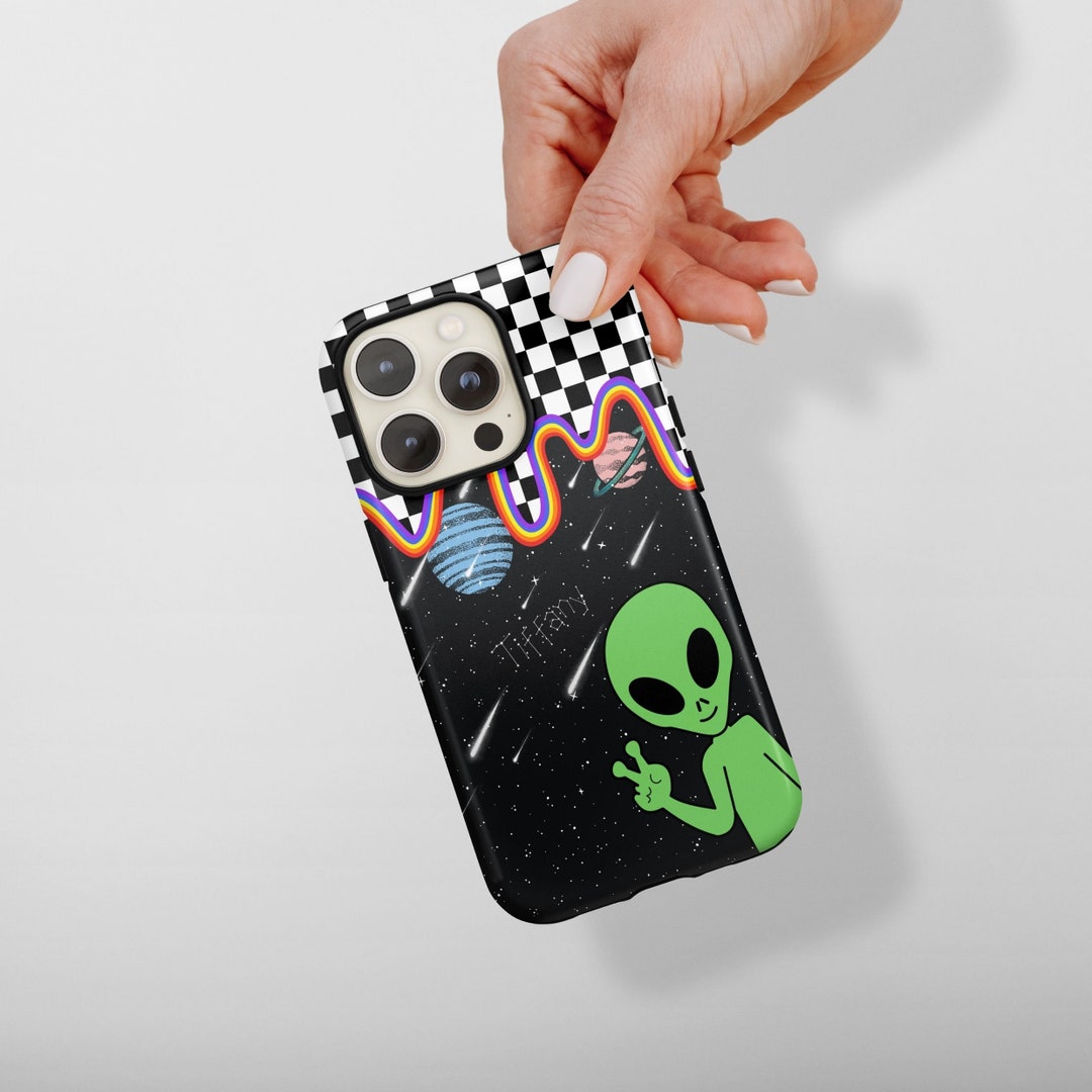 Personalized Space Alien Planets and Stars Phone Case for iPhone 14 ...